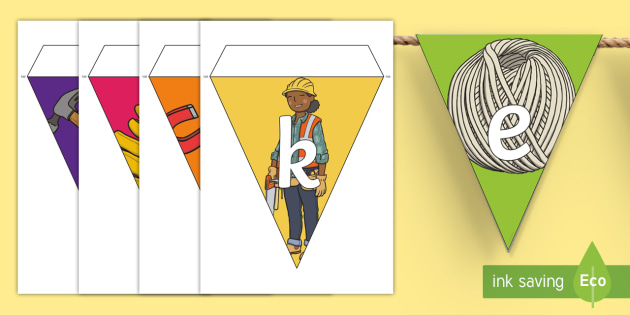 👉 Tinkering Table Display Bunting (teacher made)