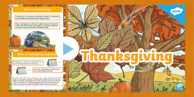 Thanksgiving PowerPoint 3-6 (teacher made)