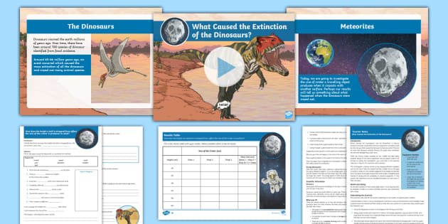 KS2 Dinosaur Science Investigation Activity Pack