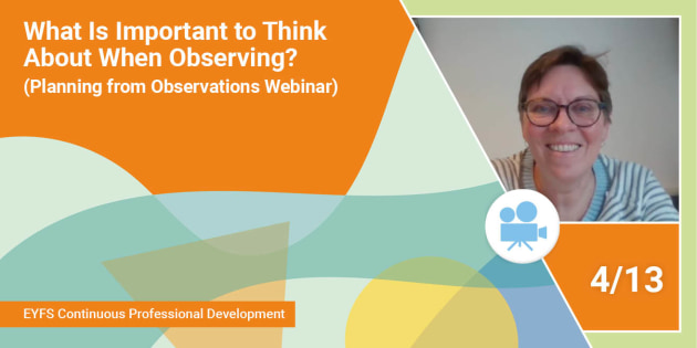 FREE! - Understanding what is important to consider when observing in the