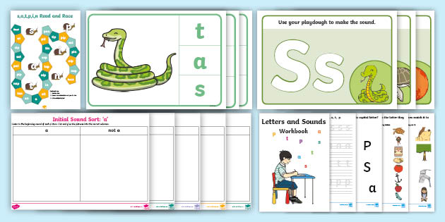 SATPIN Phonics Activity Pack for Foundation (teacher made)
