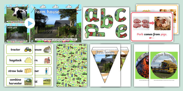 Farming - Display - Display Pack (teacher made)