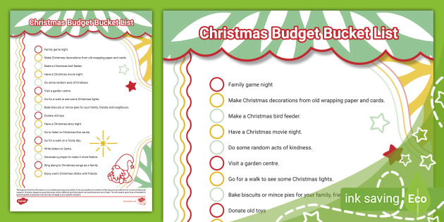 Christmas Budgeting • Twinkl.co.uk