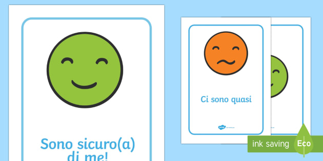 Poster per Comunicare le Emozioni (teacher made)