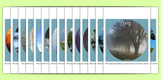 Images of Different Weather Conditions - Display Photos