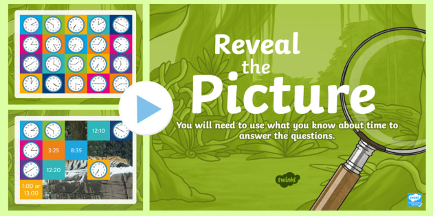 Reveal the Picture Time Activity | CfE Resources | Twinkl