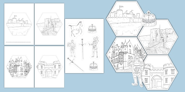 History Colouring Activity • Twinkl.com.au