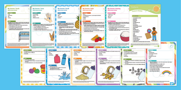 Ages 0-2 All About Me - My Senses Resource Pack