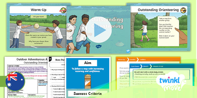 Move PE Year 4 OAA Lesson 6: Outstanding Orienteering