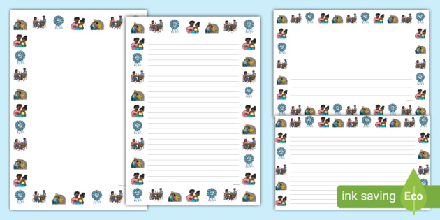 Father’s Day Border Page Pack | Display Resources | Twinkl