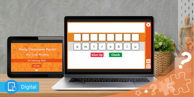 FREE! - 07/02/22 – Daily Classroom Puzzle - Twinkl