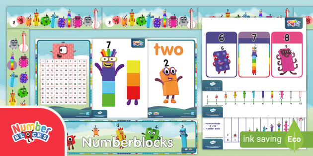 Numberblocks Display Pack (teacher made)
