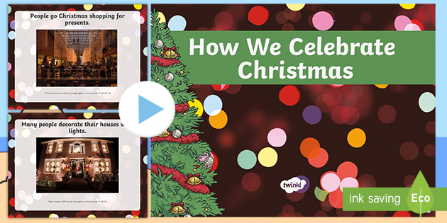 Celebrating Christmas Information Powerpoint PowerPoint
