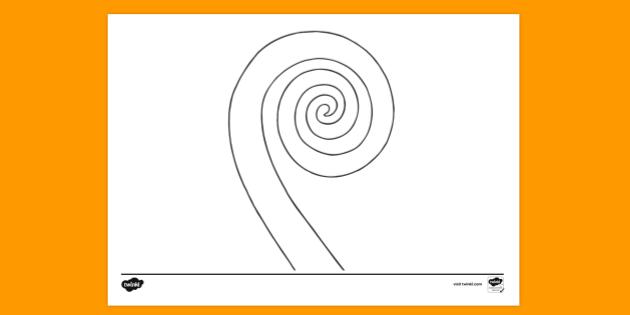 FREE! - Koru Colouring | Colouring Sheet (Teacher-Made)