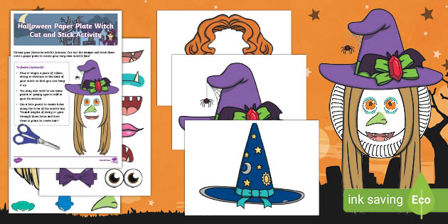 Halloween Witch Printable Stationery