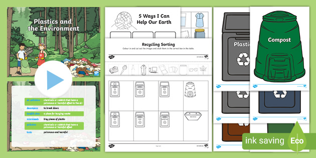 Geography Third/Fourth Class Looking After The Environment Pack