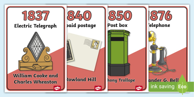 Timeline Of Victorian Inventions A4 Victorians Timeline