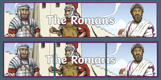 KS2 'The Romans' Display Banner (teacher made)