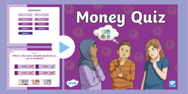 Money Maths PowerPoint Quiz (Teacher-Made)