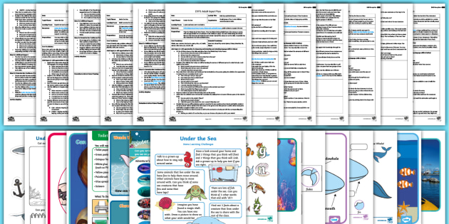 Under the Sea Medium Term Planning EYFS Pack (Reception)