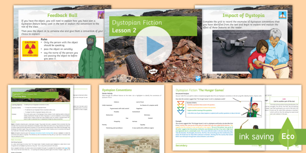 GCSE Dystopian Fiction Lesson 2: Identifying Dystopian Conventions