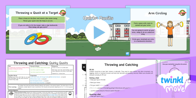 👉 Multi-Skills: Year 1 Throwing and Catching: Lesson 6