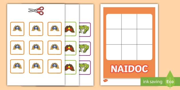 FREE! - Three in a Row NAIDOC Week Activity | F-2 | Twinkl