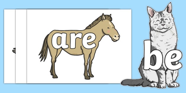 Phase 3 Tricky Words on Farm Animals (teacher made)