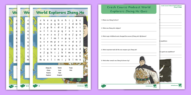 Crash Course Podcast World Explorers Zheng He