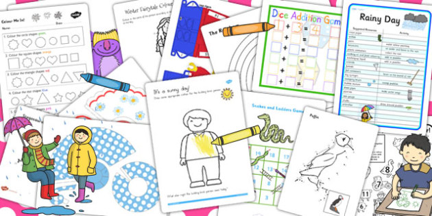 Childminder Rainy Day Pack | Childminding Ideas & Activities