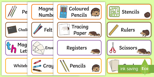 Hedgehog Labels | twinkl.com.au
