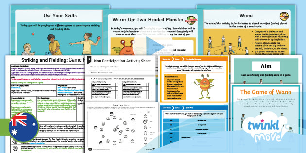 Move PE Y3 Striking and Fielding: Fundamentals: Game Play