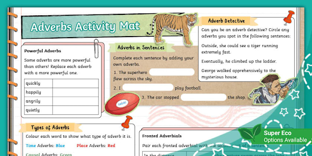 Year 3 Adjectives and Adverbs Parent Guide and Activity Ideas - Twinkl ...