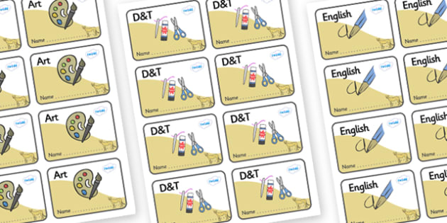 FREE! - Cheetah Themed Editable Book Labels (teacher made)