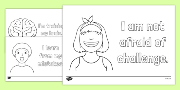 Growth Mindset Colouring Pages-Australia