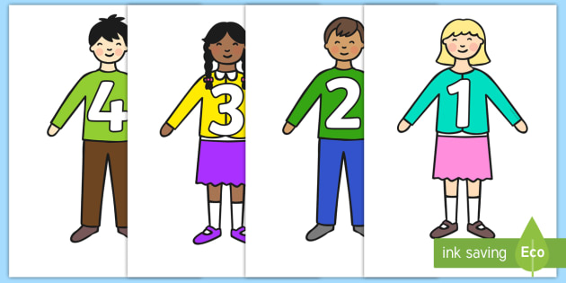 Numbers 1-50 on Children