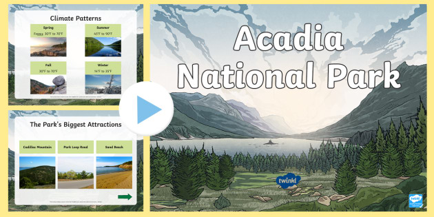 Acadia National Park PowerPoint | Geography | Twinkl USA
