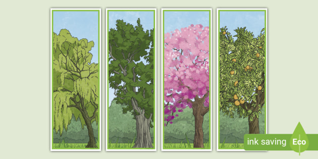 Tree Bookmarks (teacher made)