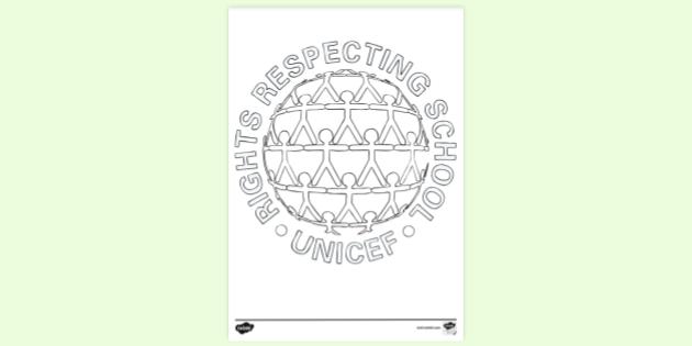 FREE! - Unicef Rights Respecting Schools | Colouring Sheets