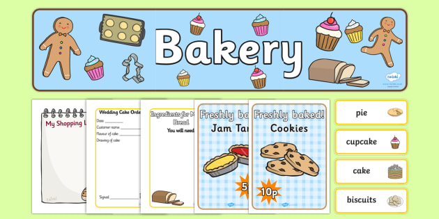 Bakery Role-Play Pack (teacher made)