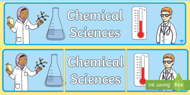 Chemical Sciences Display Banner (teacher made)