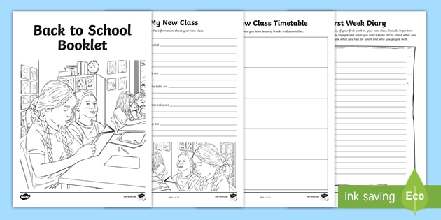 KS2 Back to School Activity Booklet