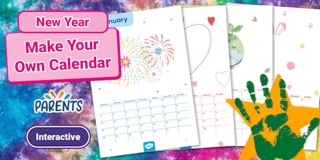 Make Your Own Printable Calendar