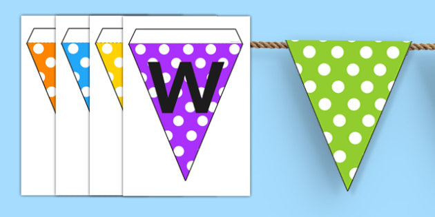 👉 Welcome to Reception Bunting (teacher made)