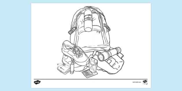 Earthquake Coloring Page