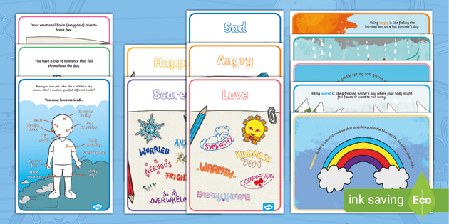 My Changing Emotions - Visual Emotion Posters (teacher made)