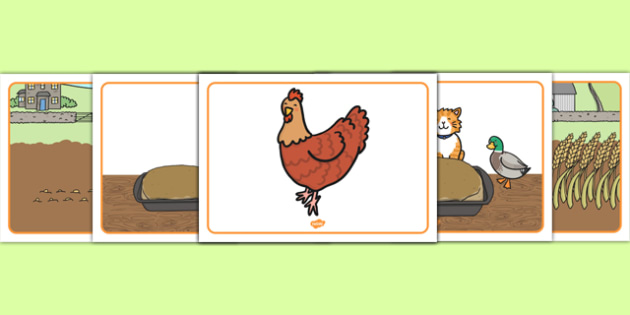 Little Red Hen Voice Sounds Resource Pack
