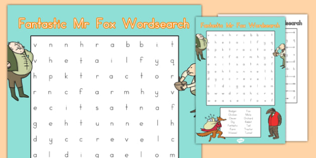Roald Dahl: Fantastic Mr Fox - Twinkl Homework Help - Twinkl