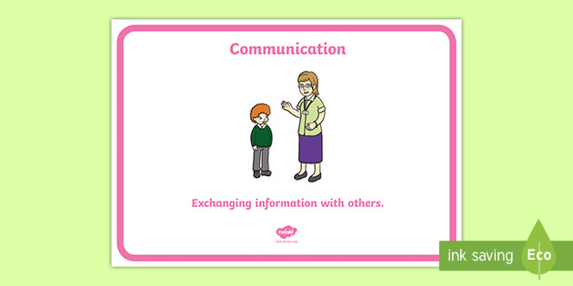 Communication Poster | Ready-to-print Posters (teacher made)