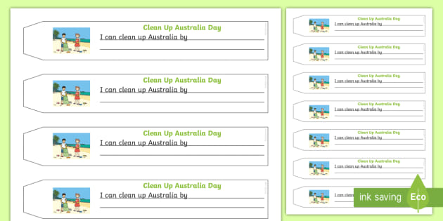Clean Up Australia Day Paper Chain